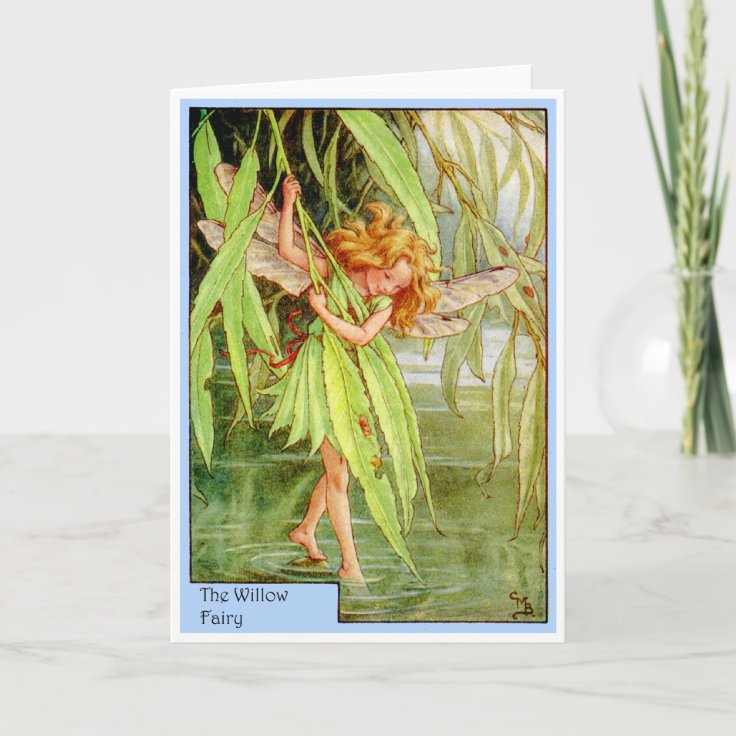 Willow Tree Fairy Card | Zazzle