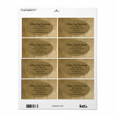 Willow Tree Primitive Country Label | Zazzle