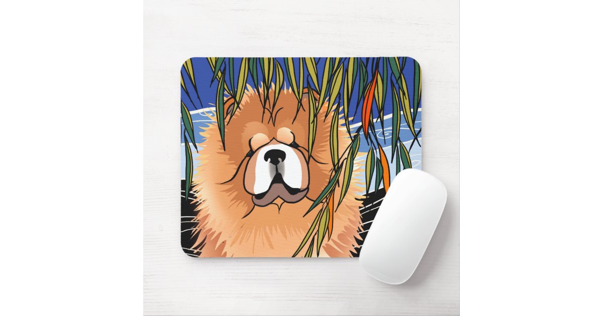 WILLOW WIND - Chow -mouse pad Mouse Pad | Zazzle