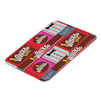 Willy Wonka Candy Pattern Magnet | Zazzle