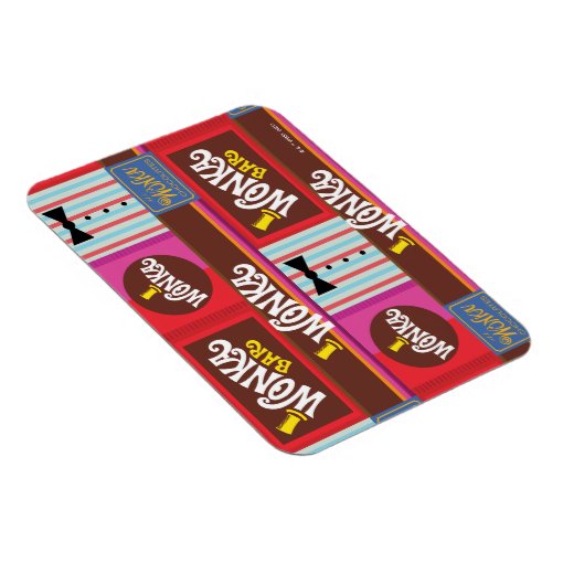 Willy Wonka Candy Pattern Magnet | Zazzle