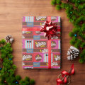 Willy Wonka Candy Pattern Wrapping Paper | Zazzle
