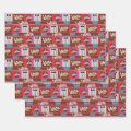 Willy Wonka Candy Pattern Wrapping Paper Sheets | Zazzle
