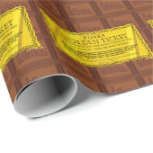 Willy Wonka Golden Ticket Wrapping Paper | Zazzle