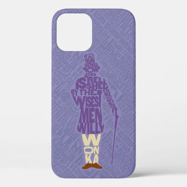 Willy Wonka Quote Silhouette Case-Mate iPhone Case | Zazzle