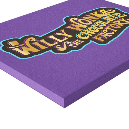 Willy Wonka & the Chocolate Factory Logo Canvas Print | Zazzle