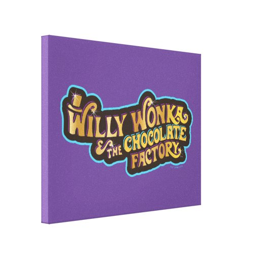 Willy Wonka & the Chocolate Factory Logo Canvas Print | Zazzle