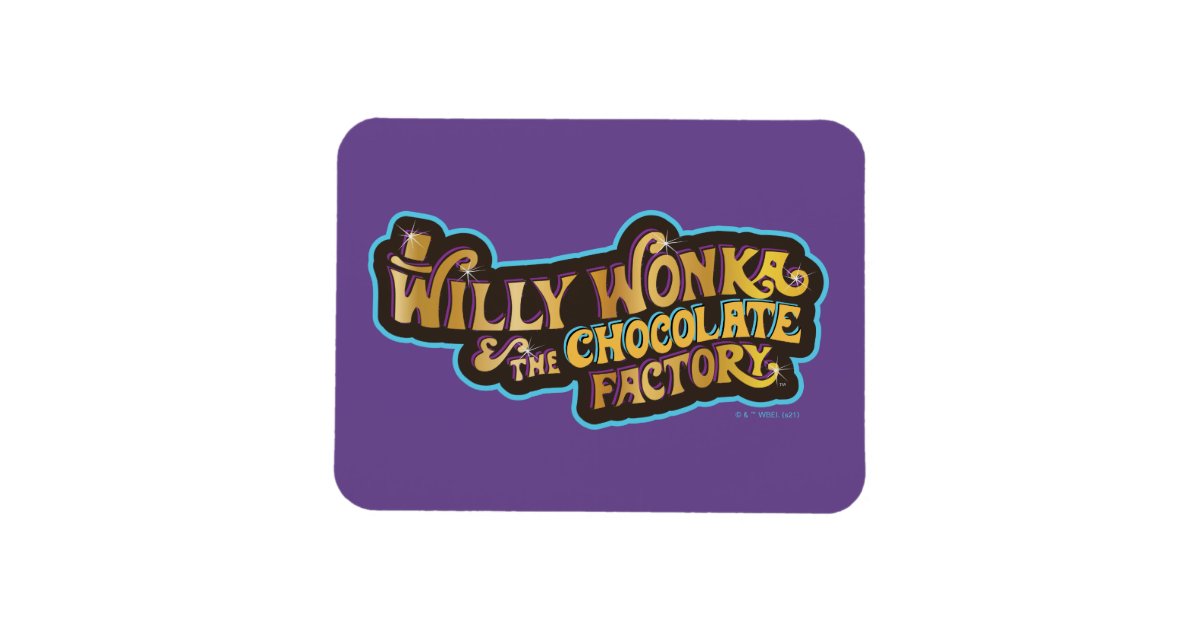 Willy Wonka & the Chocolate Factory Logo Magnet | Zazzle