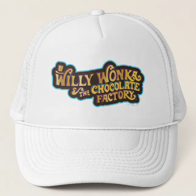 Willy Wonka & the Chocolate Factory Logo Trucker Hat | Zazzle