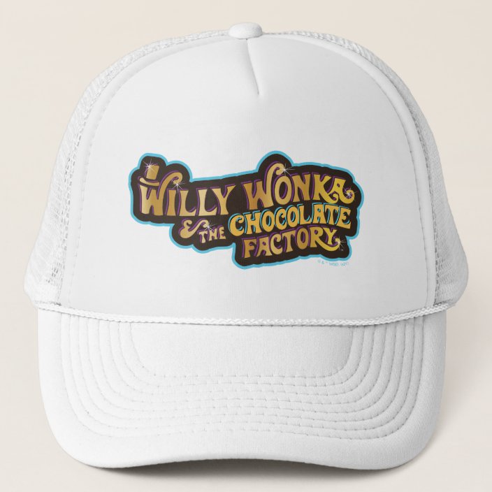 Willy Wonka & the Chocolate Factory Logo Trucker Hat | Zazzle.com