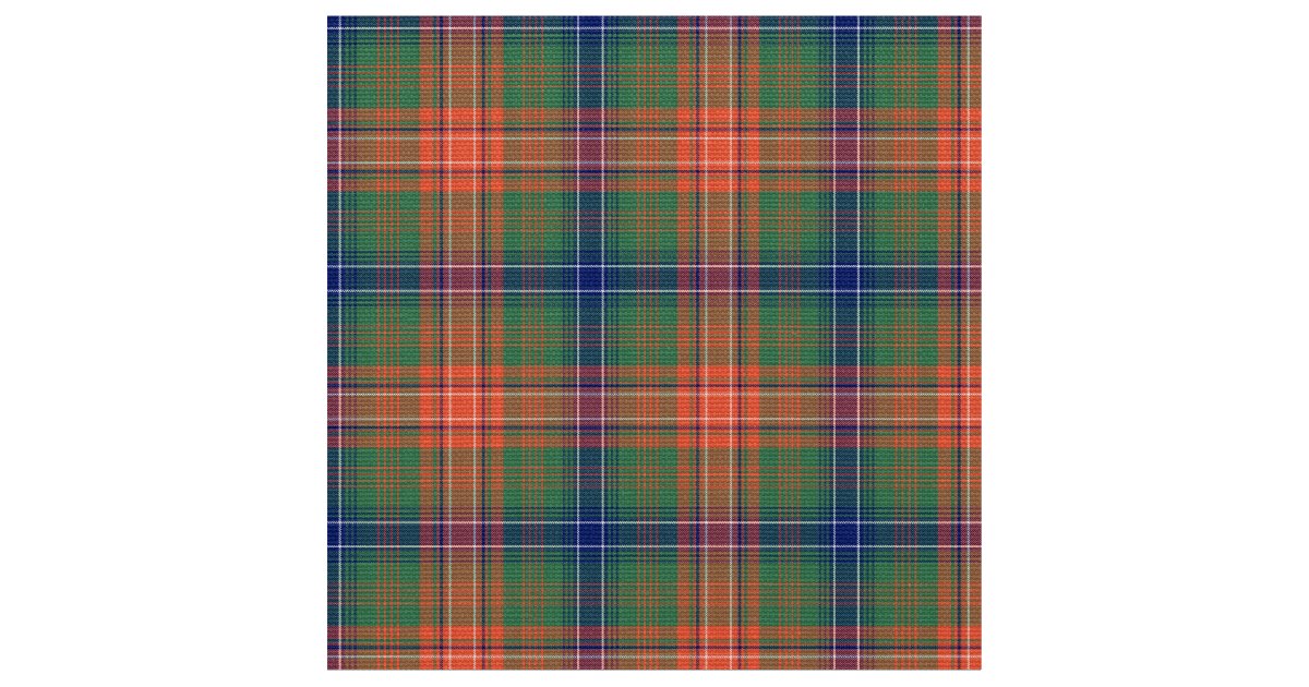 Wilson Ancient Tartan Fabric | Zazzle