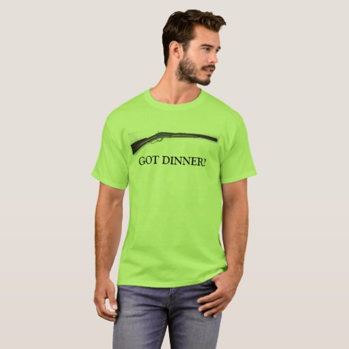Winchester rifle with slogan T-Shirt | Zazzle