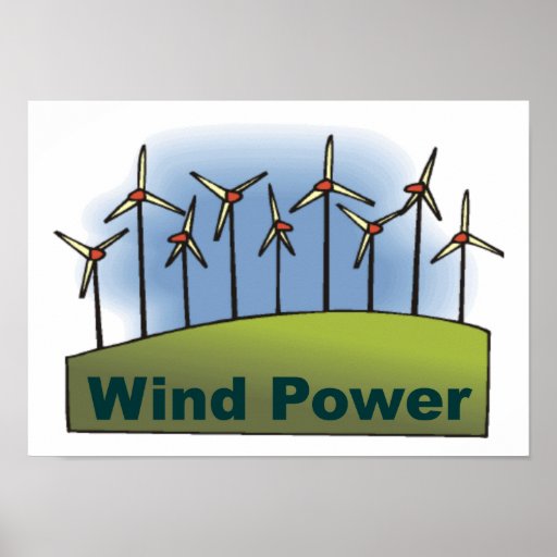 Wind Power Poster | Zazzle