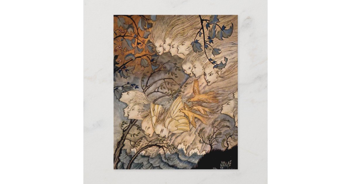 “Wind Sprites” by Arthur Rackham | Zazzle