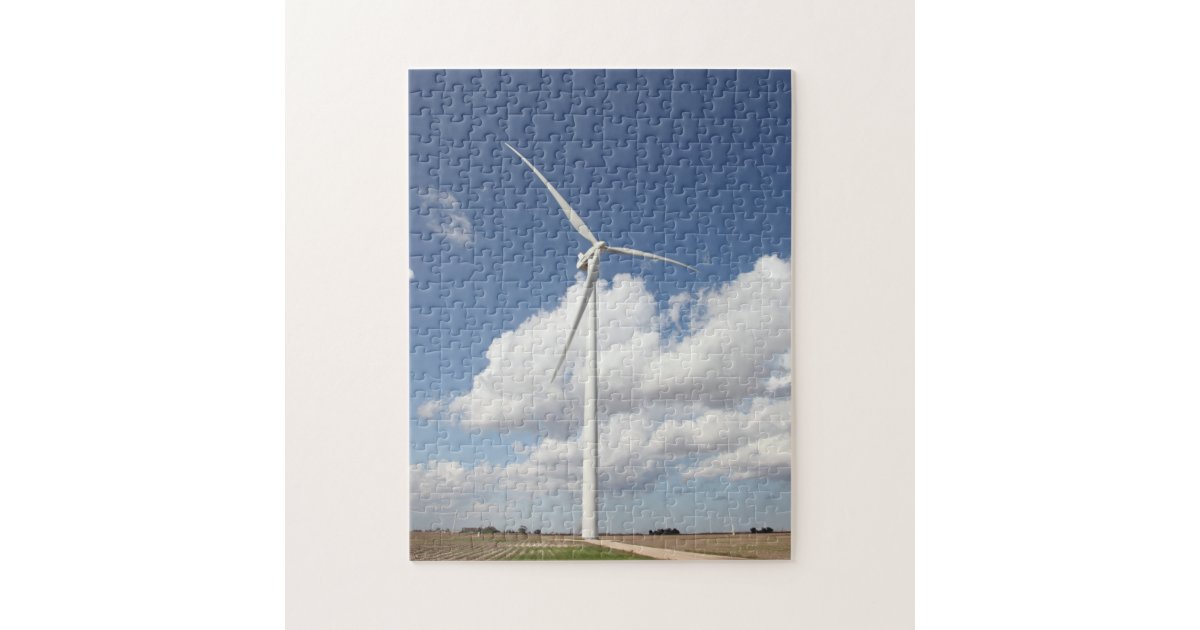 Wind Turbine Jigsaw Puzzle | Zazzle