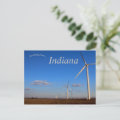 Windfarm in Wolcott Indiana Postcard | Zazzle