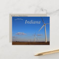 Windfarm in Wolcott Indiana Postcard | Zazzle