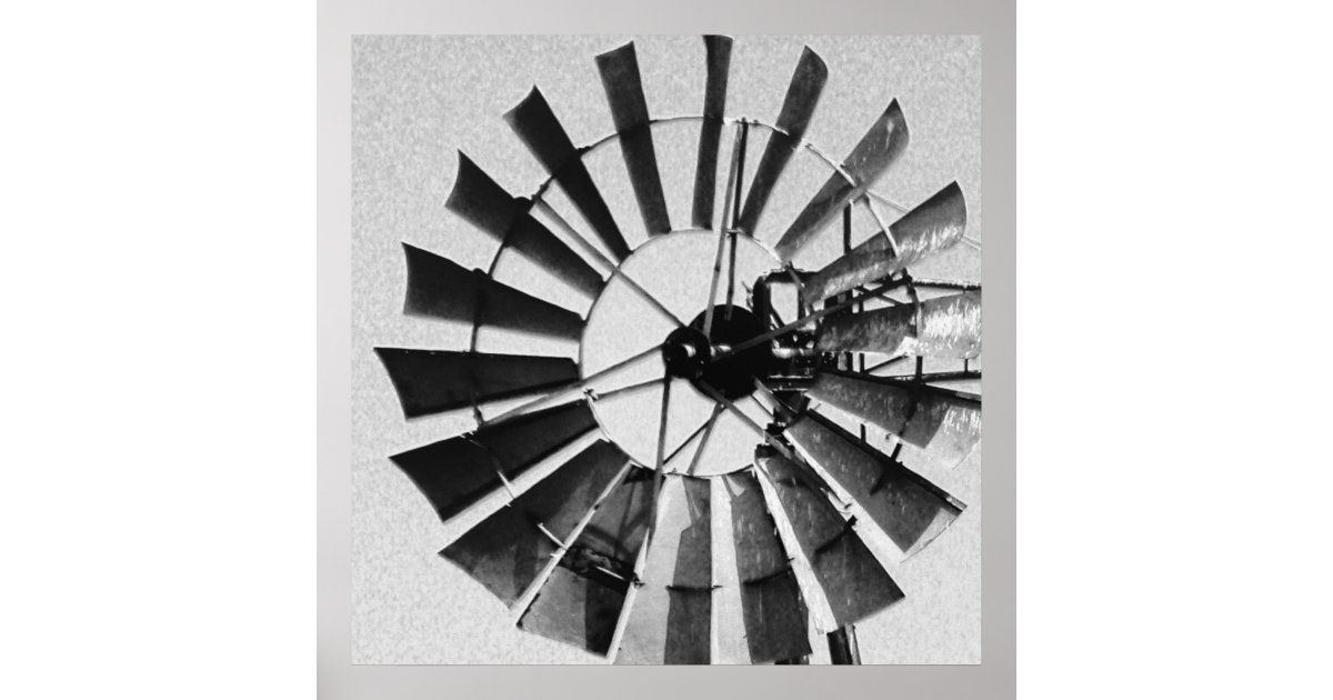 WINDMILL POSTER | Zazzle