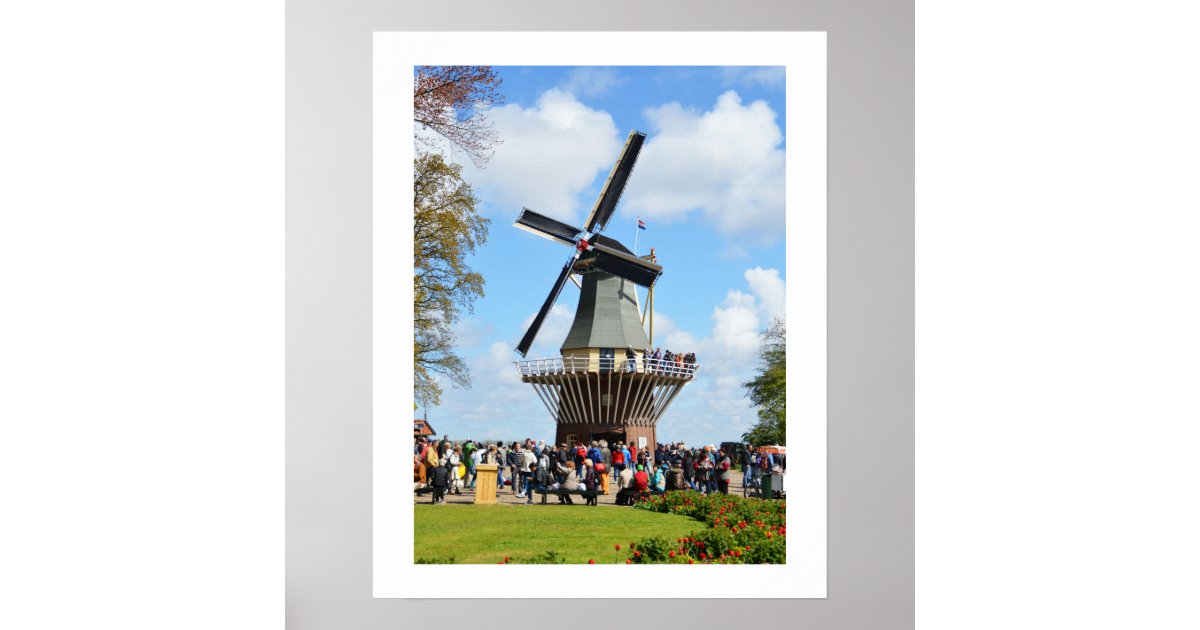 Windmill Poster | Zazzle