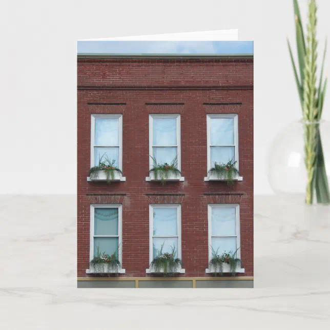 Window Boxes Card | Zazzle