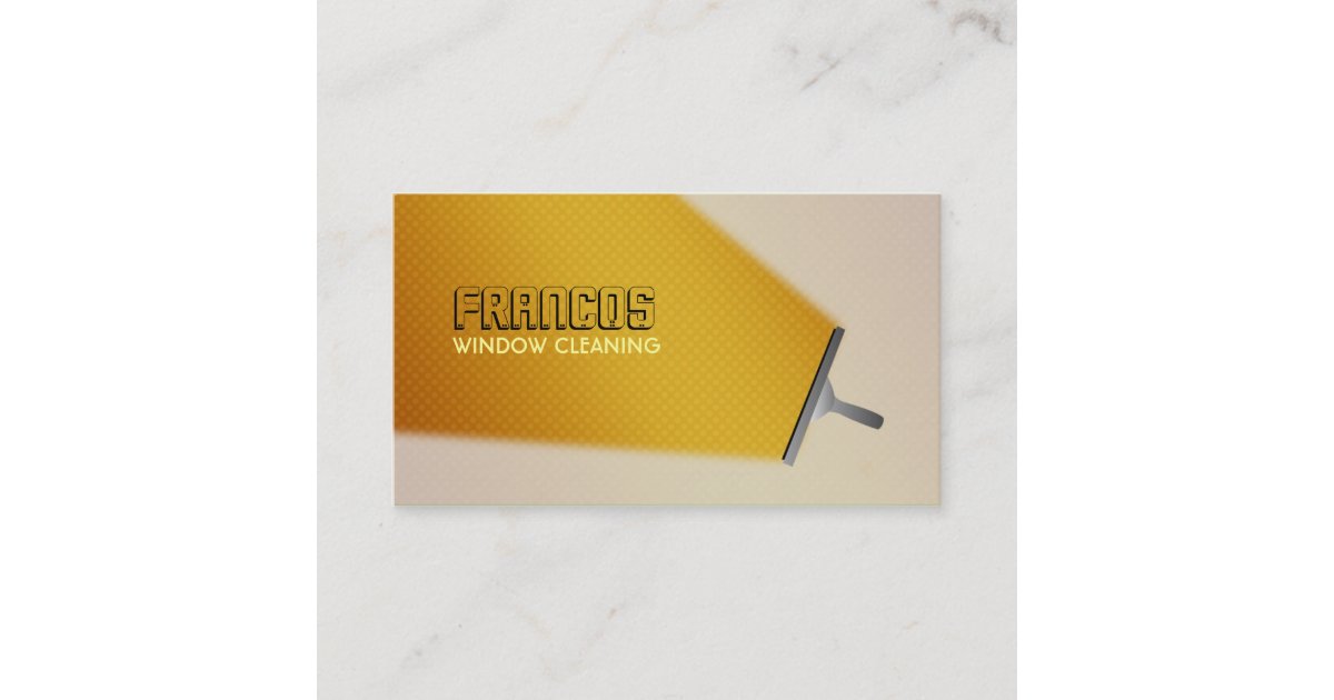 Window Cleaner business cards | Zazzle