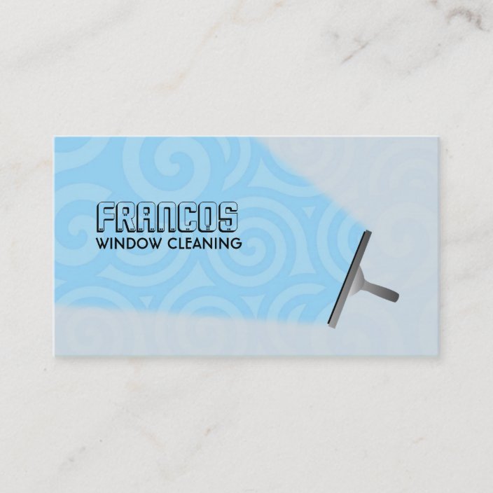 Window Cleaning business cards | Zazzle.com