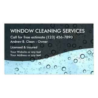 Window Cleaning Business Cards & Templates | Zazzle