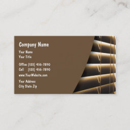 Window Fashions Business Cards | Zazzle