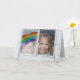 window hope rainbow sign with kids card | Zazzle