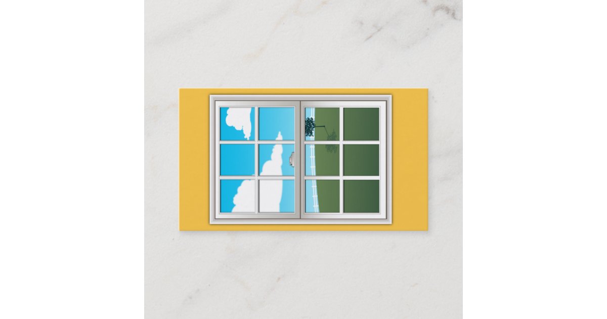 Window installation business card | Zazzle