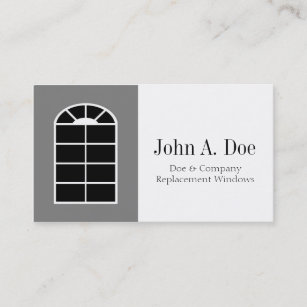 Window Installer Business Cards - Business Card Printing | Zazzle
