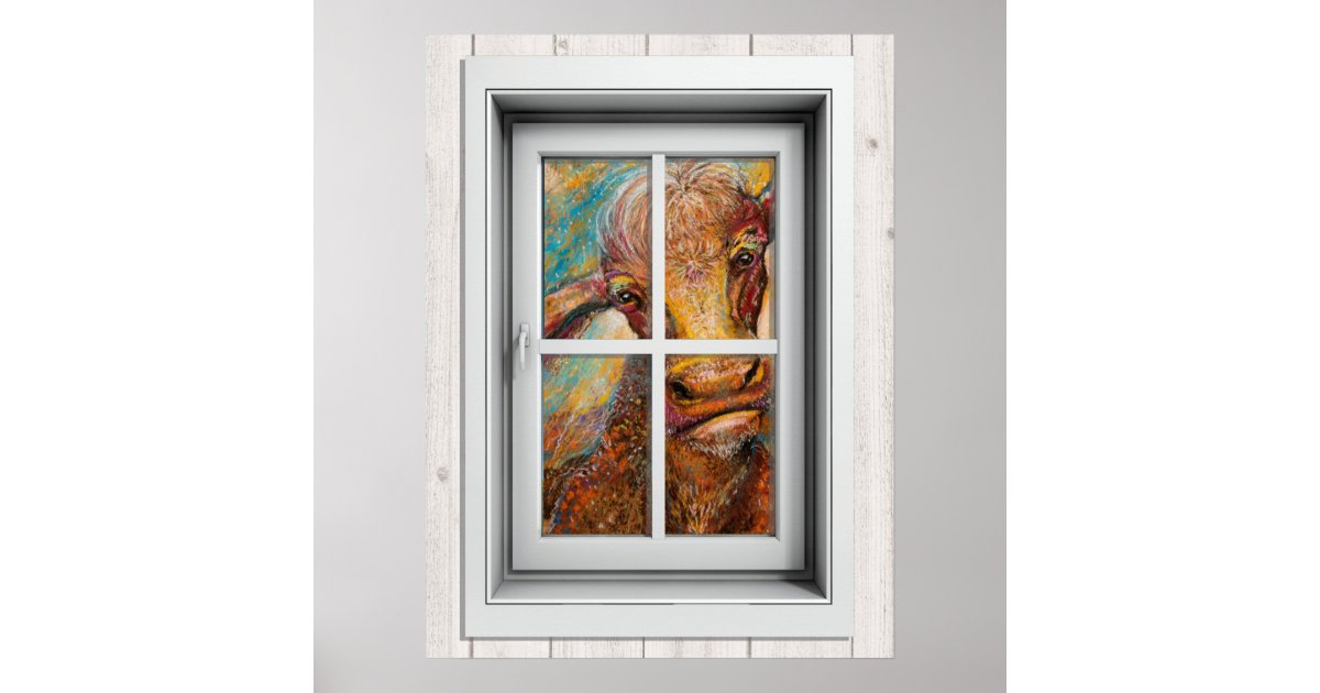 Window View Poster | Zazzle