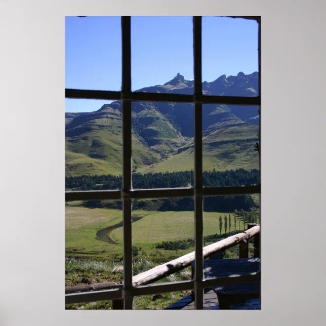 Window View Poster | Zazzle