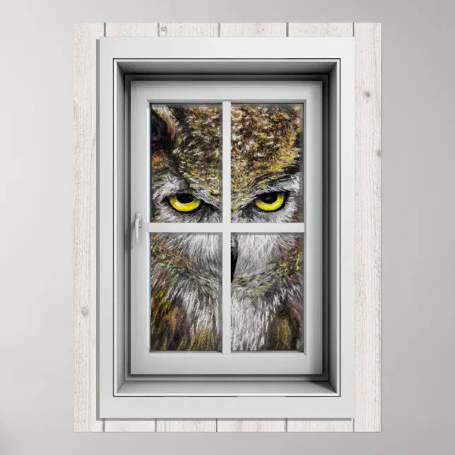 Window View Poster | Zazzle