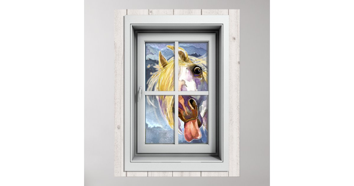 Window View Poster | Zazzle