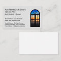 Windows And Doors Installation Business Card | Zazzle