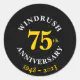 Windrush 75th Anniversary Classic Round Sticker | Zazzle