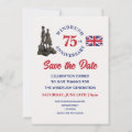 WINDRUSH 75th Anniversary Union Jack Save The Date | Zazzle