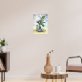 Winds of Spring Fairy Art Poster Print | Zazzle