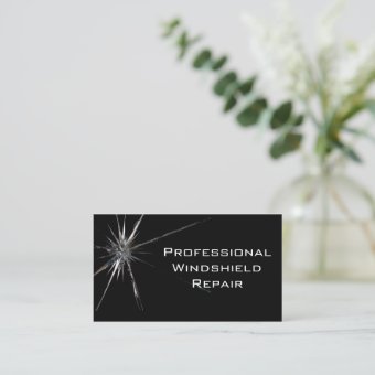 Windshield Repair Business Card | Zazzle