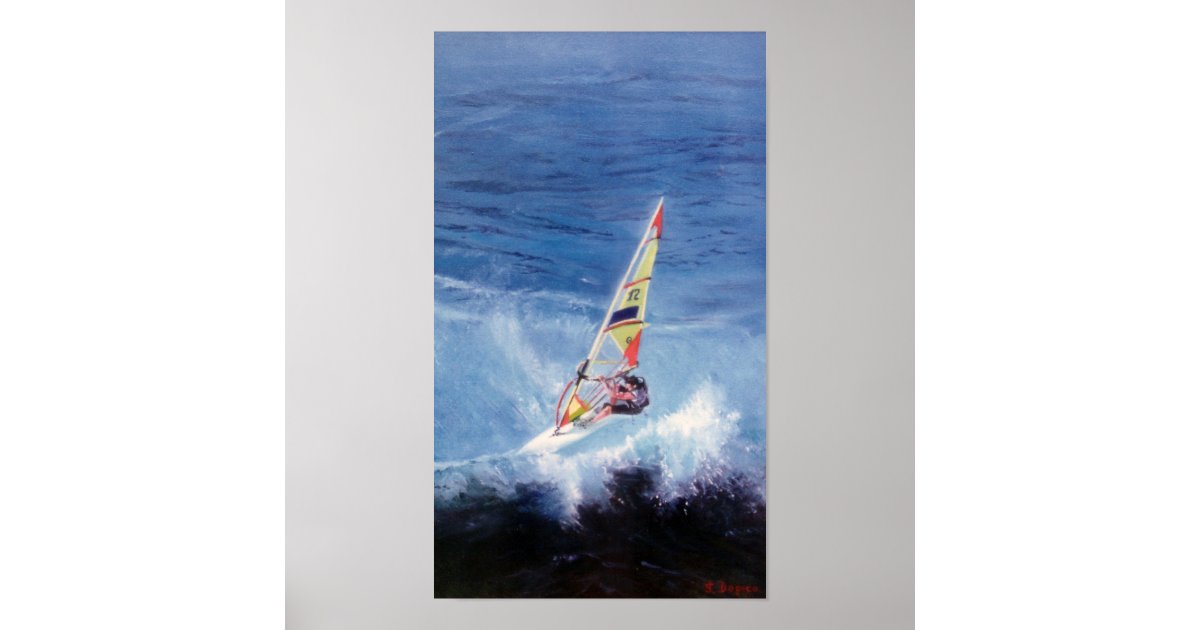 Windsurf Poster | Zazzle