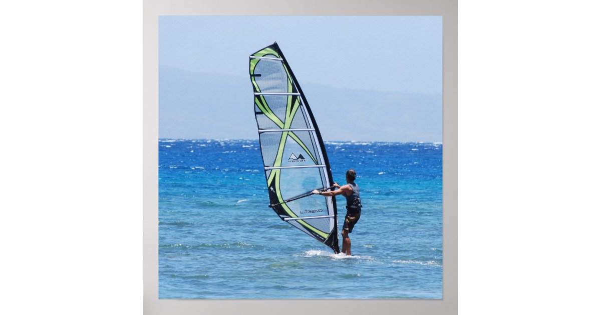 Windsurf Poster | Zazzle