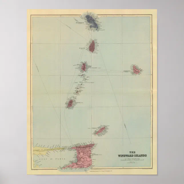 Windward Islands Poster | Zazzle