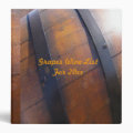 Wine Barrel Binder | Zazzle