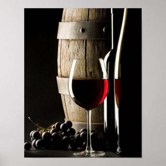Wine Barrel Poster | Zazzle.com
