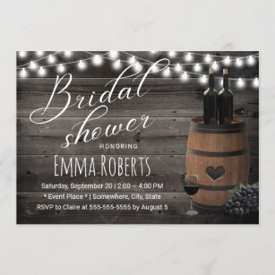 Wine Barrel Invitations | Zazzle