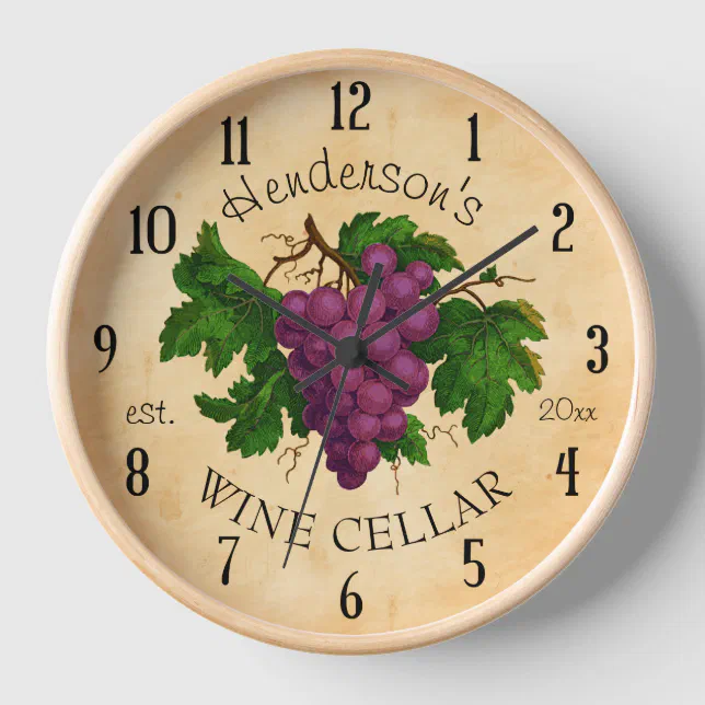 vineyard clock
