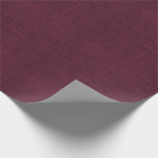 Wine Colored Burlap Texture Wrapping Paper | Zazzle.com