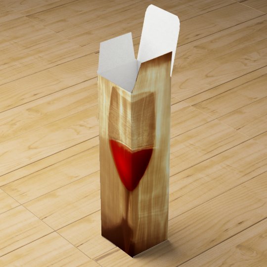 Wine Glass Wine Gift Box | Zazzle.com