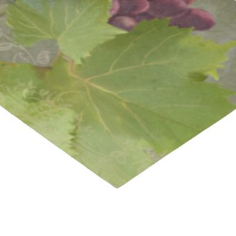 Wine Grapes Vineyard Winery Script Decoupage Art Tissue Paper | Zazzle